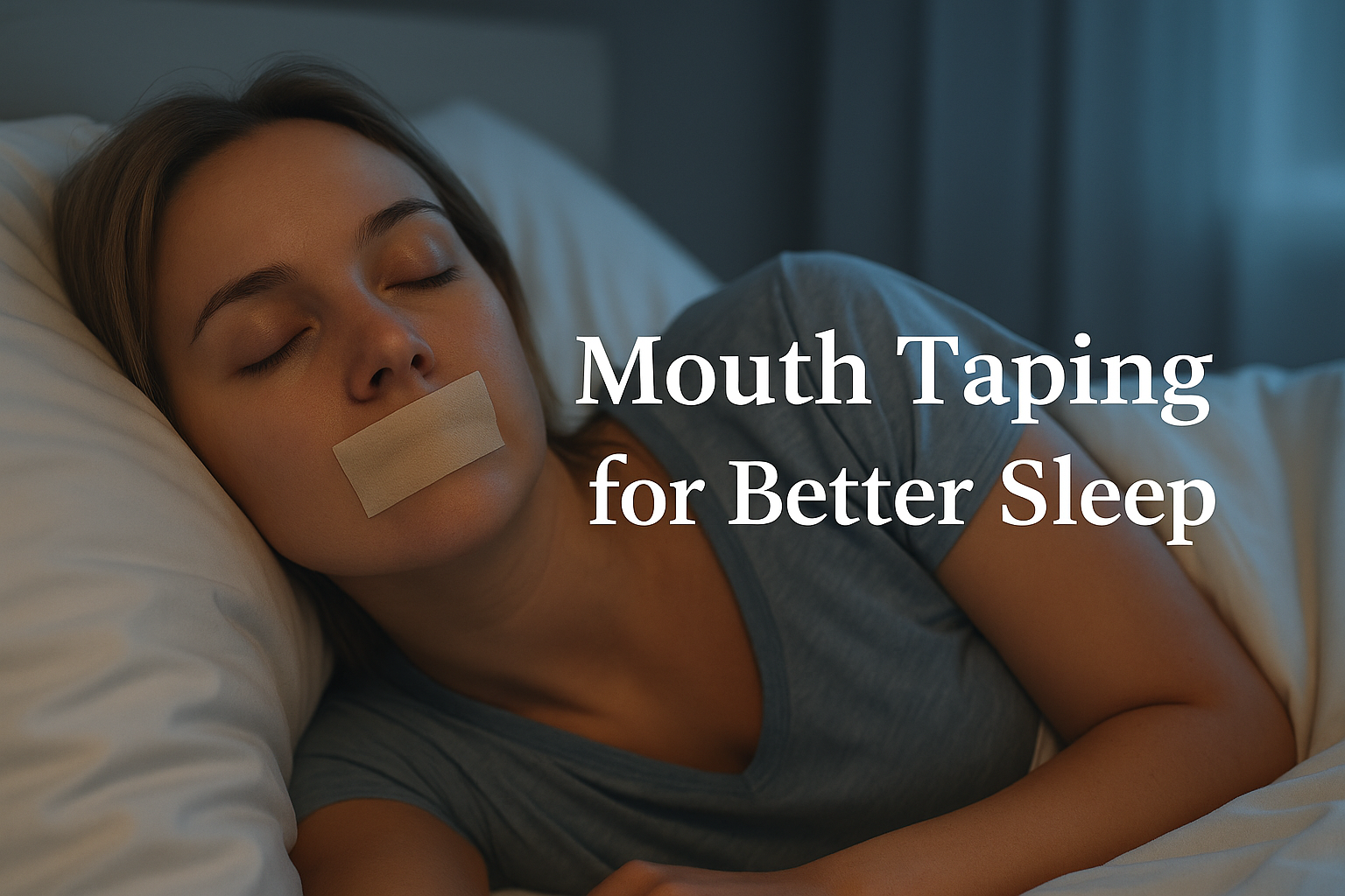 Mouth Taping for Better Sleep – Gelisleep.com